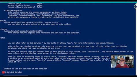 powershell uses of the help system intro to powershell series video 3 2 youtube