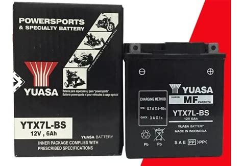 Batería Para Honda Cargo 150cc Yuasa Ytx7l bs Agm Para Motos 1 294