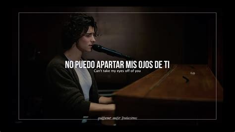 Shawn Mendes Can T Take My Eyes Off You Live Lounge Letra En