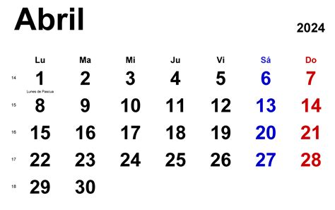 Calendario 2024 Para Imprimir Pdf Gratis Abril Elaine Shanie