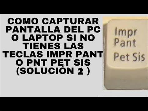 Como Hacer Captura De Pantalla En Pc Sin Impr Pant Recursos