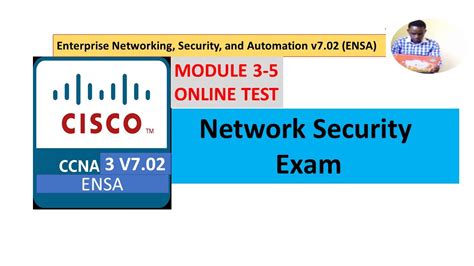 CCNA3 Exam Network Security Exam Module 3 5 Exam And Answers YouTube