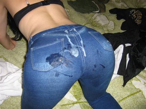 Jizzedclothes Cum On Jeans