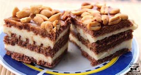 Przepis Na Ciasto Snickers Bez Pieczenia Gotuj Z Prezesem