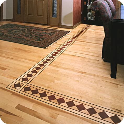Wood Floor Border Designs Flooring Site