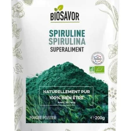 Bio Spirulina Pulver Pro BioSavor