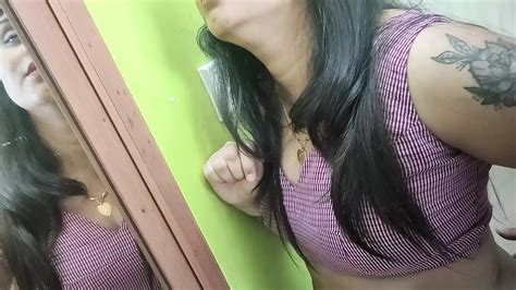 Vaishnavy Half Saree Hot Navel Lick Romance With Sharun Raj Mallu Couple Hot Half Saree Removal