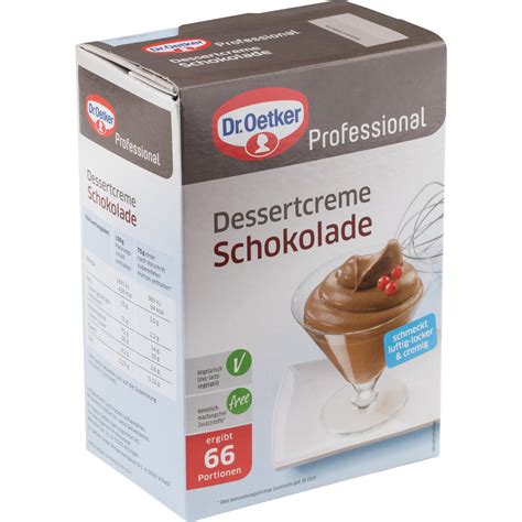 Transgourmet Österreich Dr Oetker Dessertcreme Schoko 1 kg