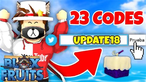 23 CÓDIGOS de BLOX FRUITS CODES ROBLOX Diciembre 2022 YouTube
