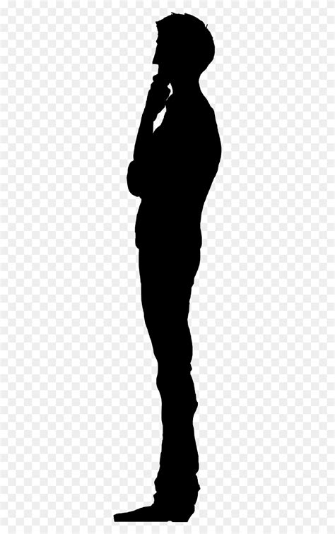 Descargar Png Pensando En El Hombre Hombres Personas Silueta