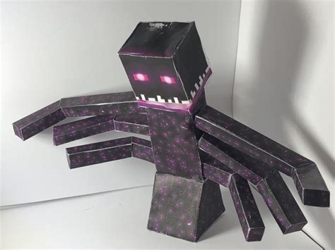 Minecraft Papercraft Bendable Enderman How To Make A Minecraft Hot Sex Picture