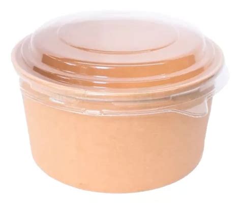 Envase Bowl Kraft Ml X Unidades Cuotas Sin Inter S