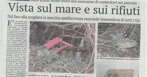 Pontinia Ecologia E Territorio San Felice Circeo Vista Sul Mare Il