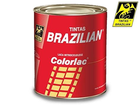 Tinta Preto Fosco Laca Nitrocelulose Brazilian 3 6 L Tinta Para