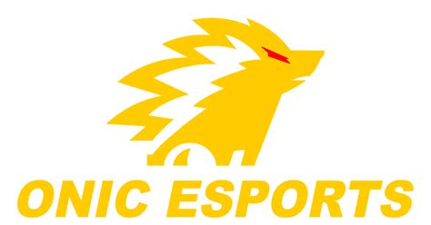 Logo ONIC Esports Logocorel Free Vector Logos Design