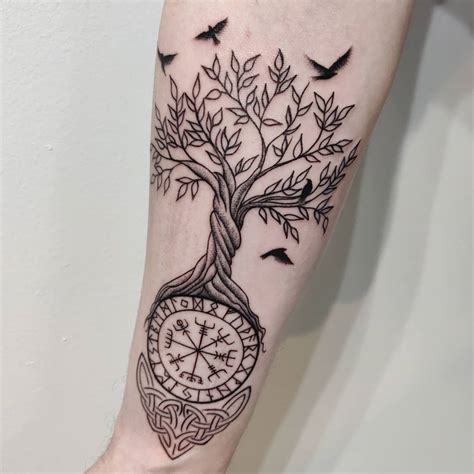 Best Awesome Yggdrasil Tattoo Designs You Need To See Artofit