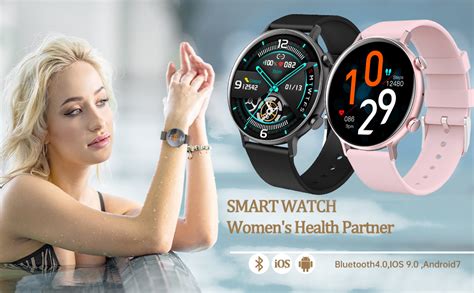Amazon WM Welly Merck Reloj inteligente para mujer recepción de