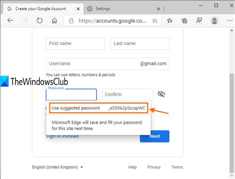How To Disable Or Enable Suggested Passwords In Microsoft Edge Browser