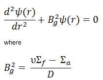 Diffusion Equation Finite Spherical Reactor