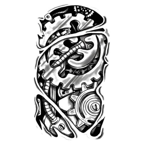 Tatuaż tymczasowy biomechanika 1 Tattooland