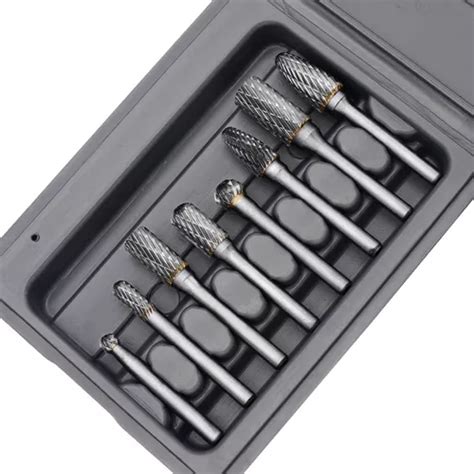Set Fresas Lima Rotativa 1 4 Metal Duro 8 Pieces Cuotas sin interés