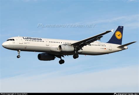 D AISO Lufthansa Airbus A321 231 Photo By Claus Seifert ID 1180365