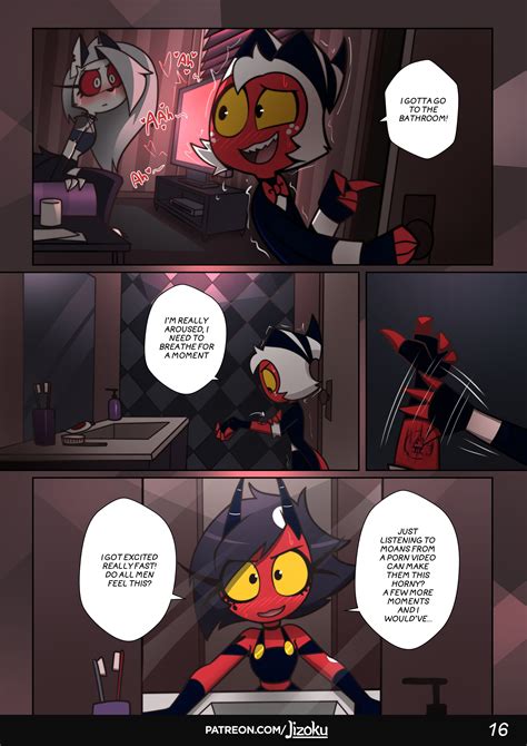 Rule 34 Comic Comic Page Hellhound Helluva Boss Imp Jizoku Loona Helluva Boss Millie