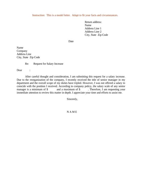 Raise Request Letter Complete With Ease AirSlate SignNow