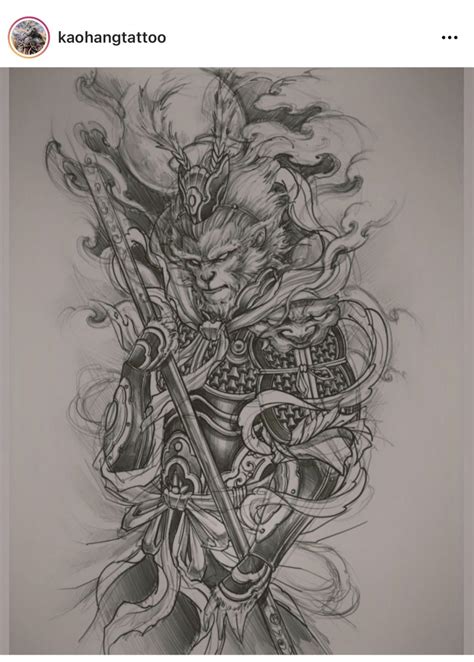 101 Amazing Monkey King Tattoo Designs You Need To See Artofit