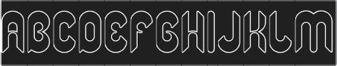 High And Low Hollow Inverse Otf 400 Font Decorative Disp What Font Is
