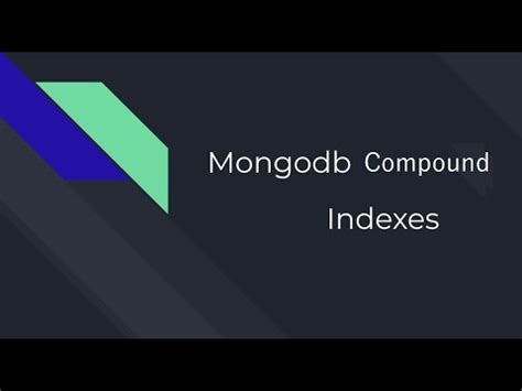 MongoDB Querying With Compound Indexes Part 2 Mongodb Compound Index