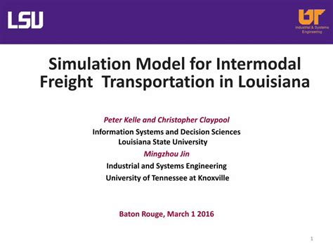 pdf simulation model for intermodal freight transportation in transportation