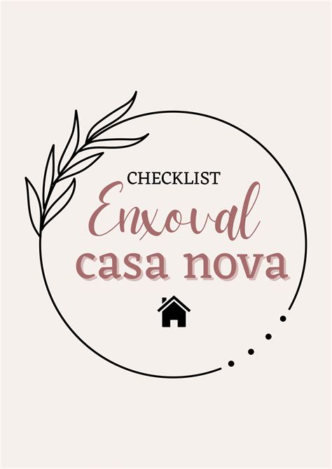 Lista De Enxoval De Casa Nova Evelin Camargo Hotmart
