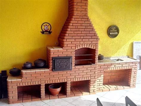 Projetos Churrasqueira Alvenaria Forno E Fog O A Lenha Pdf Ilustrei