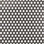 2mm Round Hole Perforated Stainless Steel Mesh Sheet 3 5mm Pitch