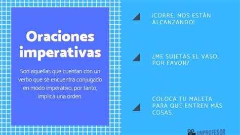 27 ejemplos de ORACIONES imperativas RESUMEN fácil para niñ s