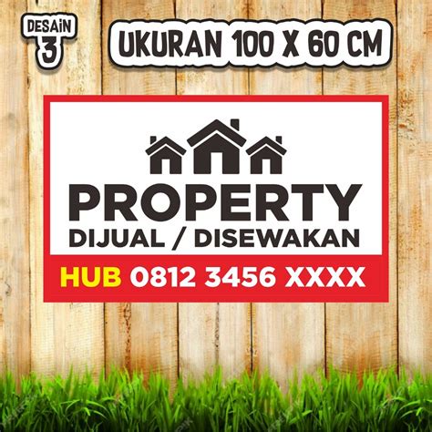 Jual Spanduk Banner Rumah Dijual Spanduk Rumah Disewakan Spanduk