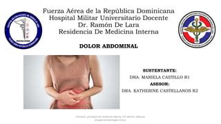 Dolor Abdominal Pptx