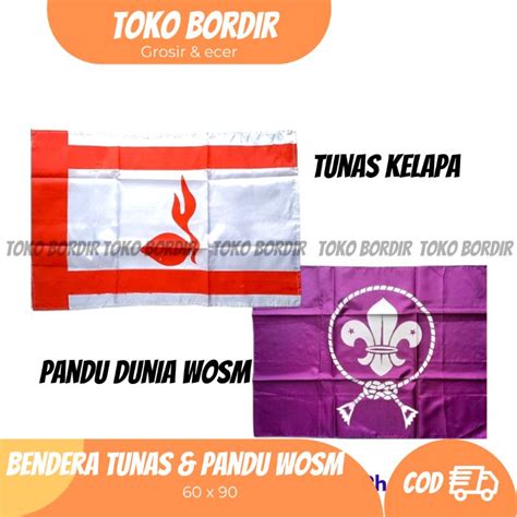 Jual Bendera Tunas Kelapa Bendera Pandu Wosm Shopee Indonesia
