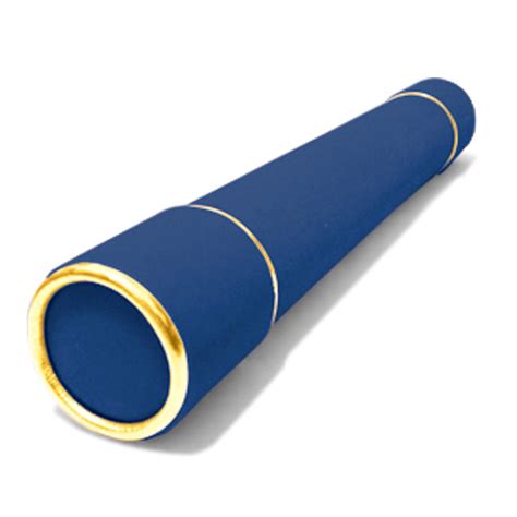 Canudo Para Formatura Em Camur A Azul Royal Kit Unidades No Shoptime