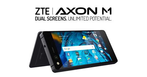 Nuevo ZTE Axon M un smartphone único en su especie con doble pantalla