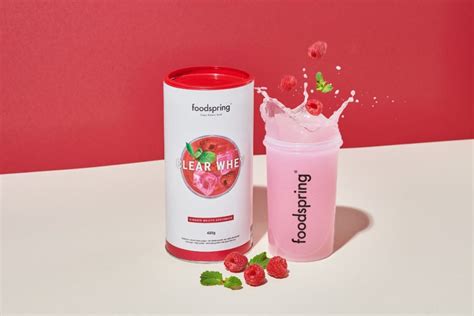 Zoom sur la Clear Whey le shake protéiné tendance foodspring