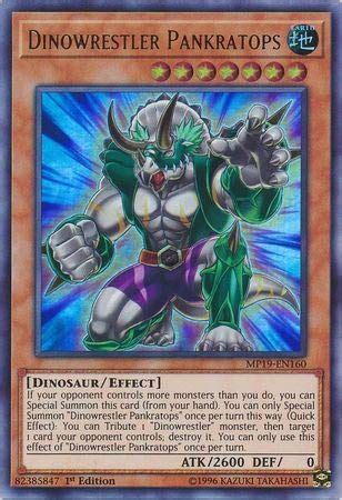 Yu Gi Oh Dinowrestler Pankratops Mp En Ultra Rare St