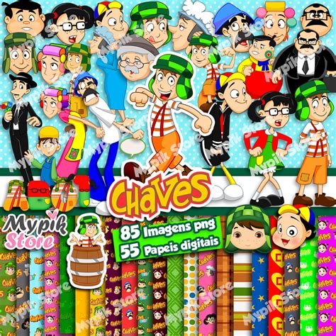 Kit Digital Turma Do Chaves Elo Produtos Especiais