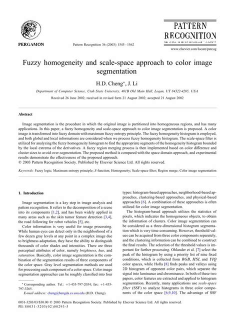 pdf fuzzy homogeneity and scale space approach to color image segmentation dokumen tips