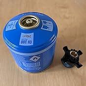 Jeebel Camp Ventilkartuschen Adapter für Campingaz Easy Click CV