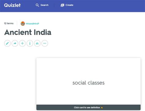 Quizlet Vocabulary Sets Go Along With All Of Our Curriculum Units