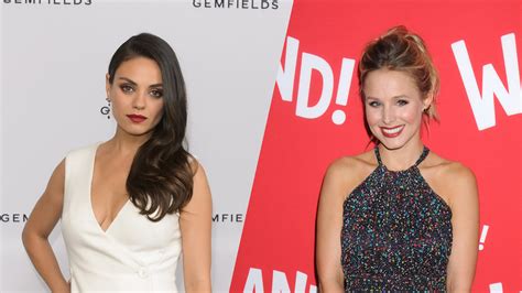 Mila Kunis Kristen Bell Mila Kunis And Kristen Bell By Lowerrider On