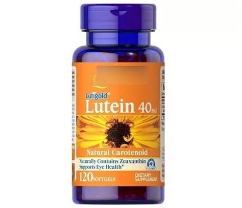 Lutein Luteina Mg C Psulas Blandas Puritan Pride Env O Gratis