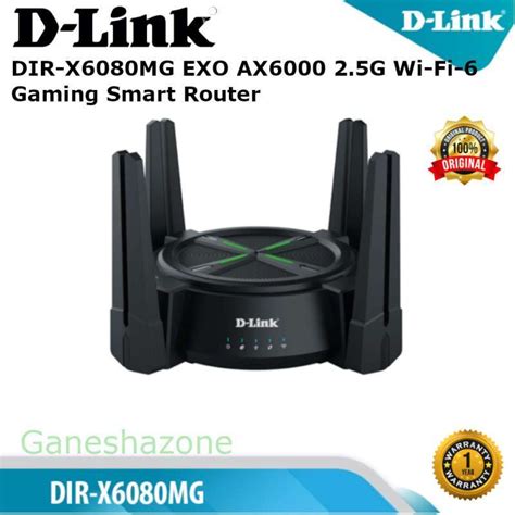 Jual D Link Dir X Mg Exo Ax G Wi Fi Gaming Smart Router Di